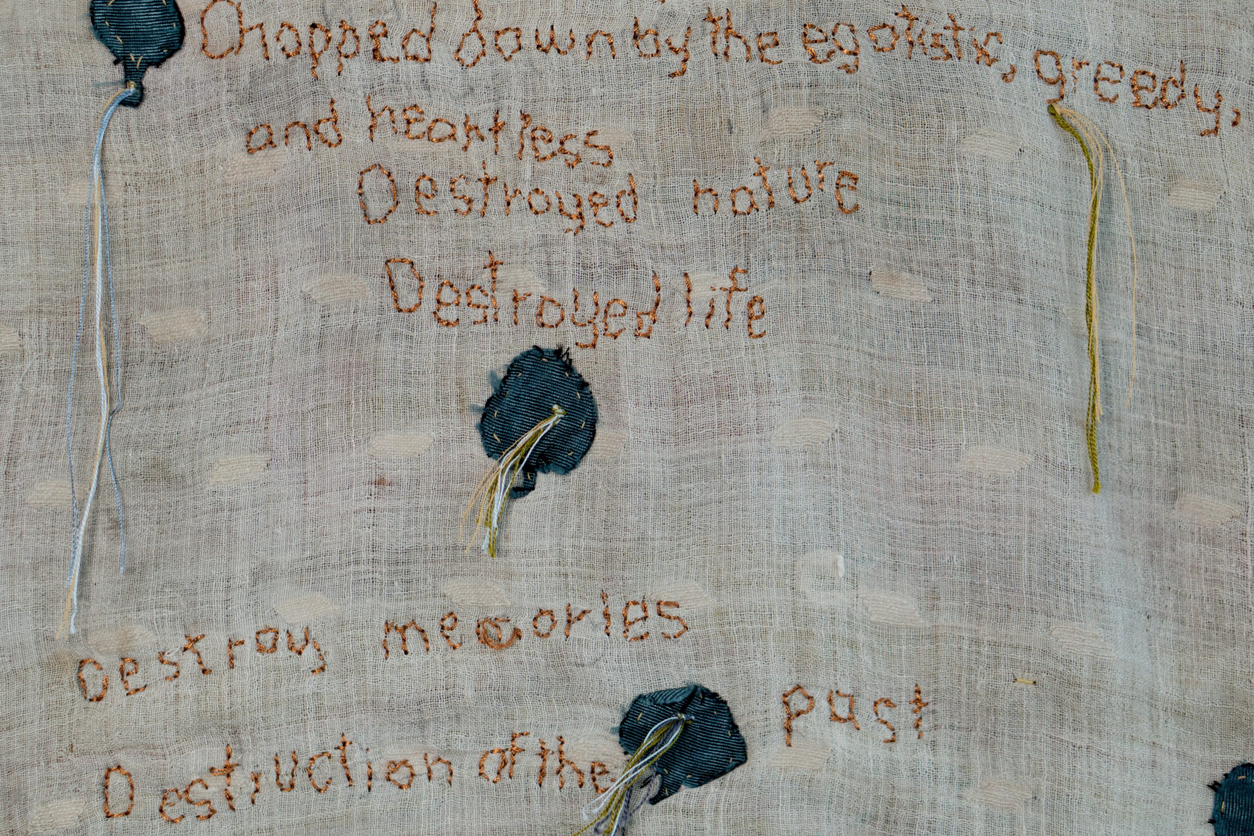 A Destroyed Memory – Nancy Atakan